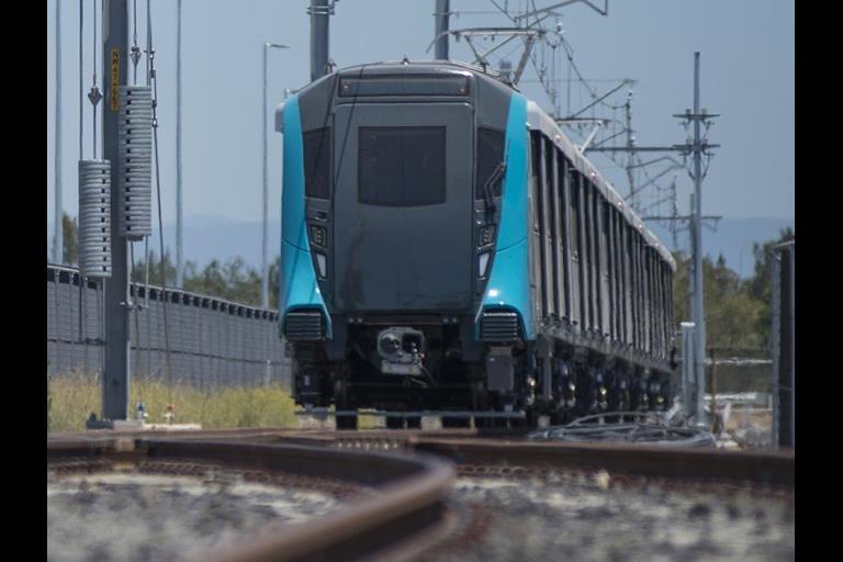 Sydney metro train on test | Metro Report International | Railway ...